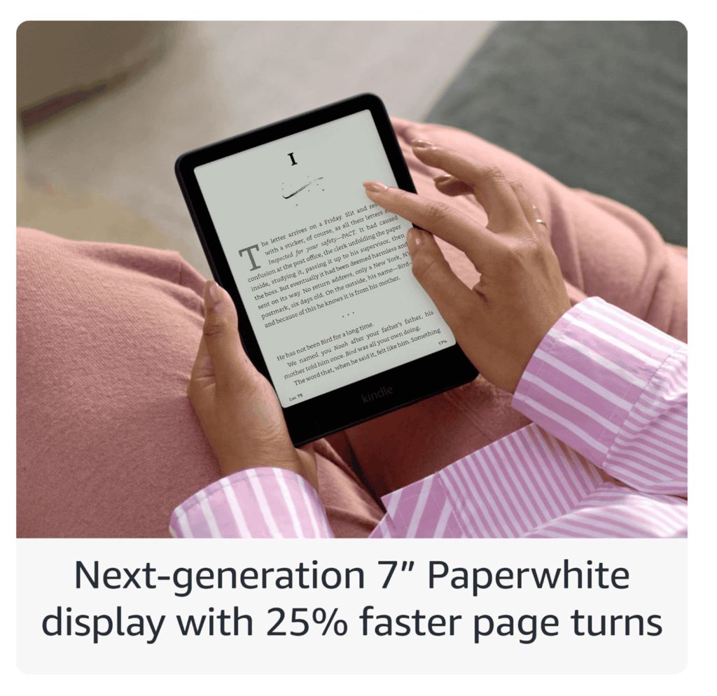 Kindle Paperwhite 6 - Signature Edition (32GB) - Máy đọc sách bán chạy nhất