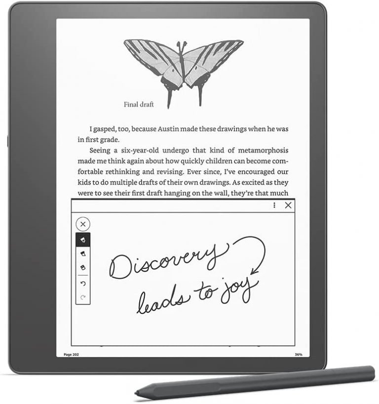 Kindle Scribe - Máy 10 inch duy nhất có màn hình 300 ppi