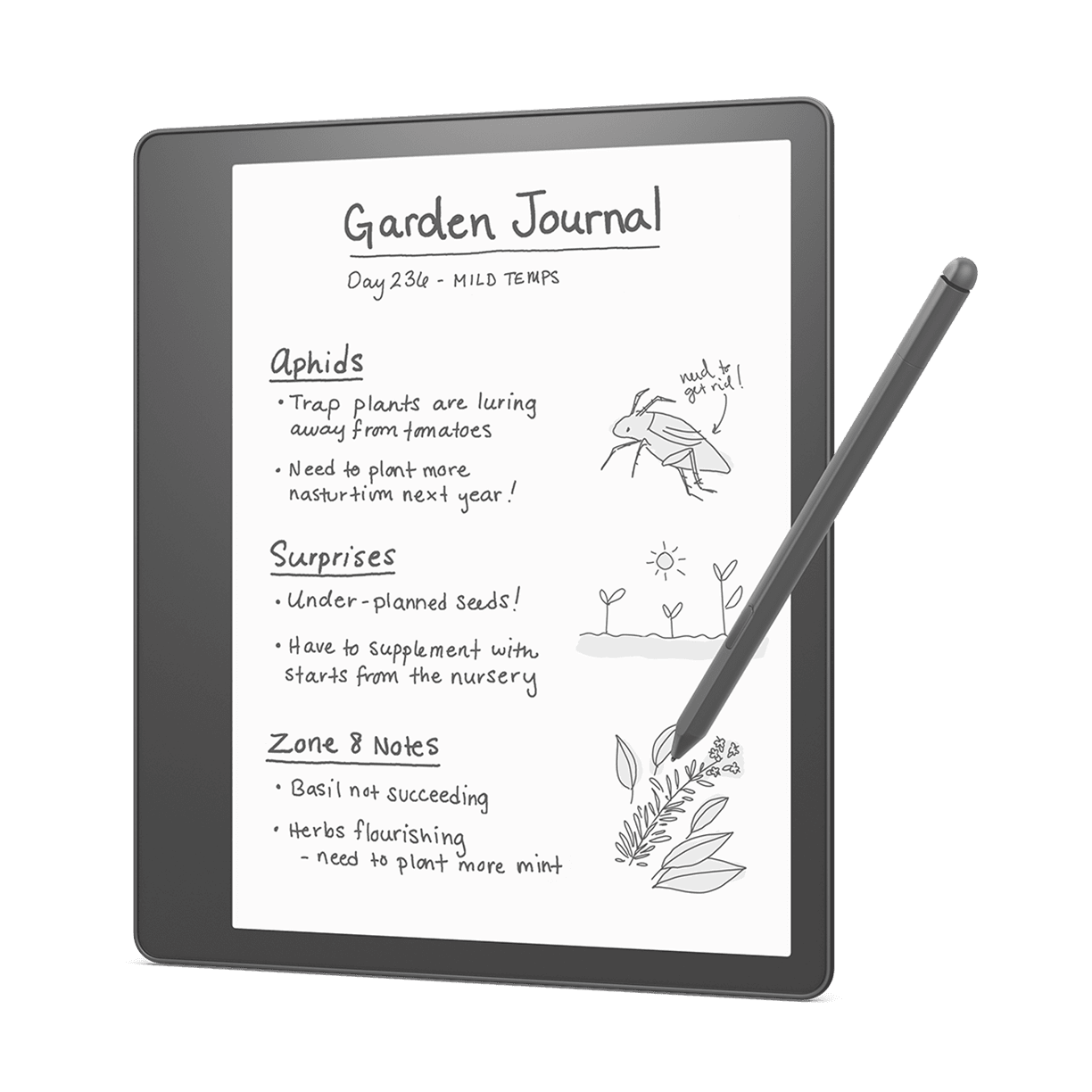 Kindle Scribe 2023 - Máy 10 inch duy nhất có màn hình 300 ppi