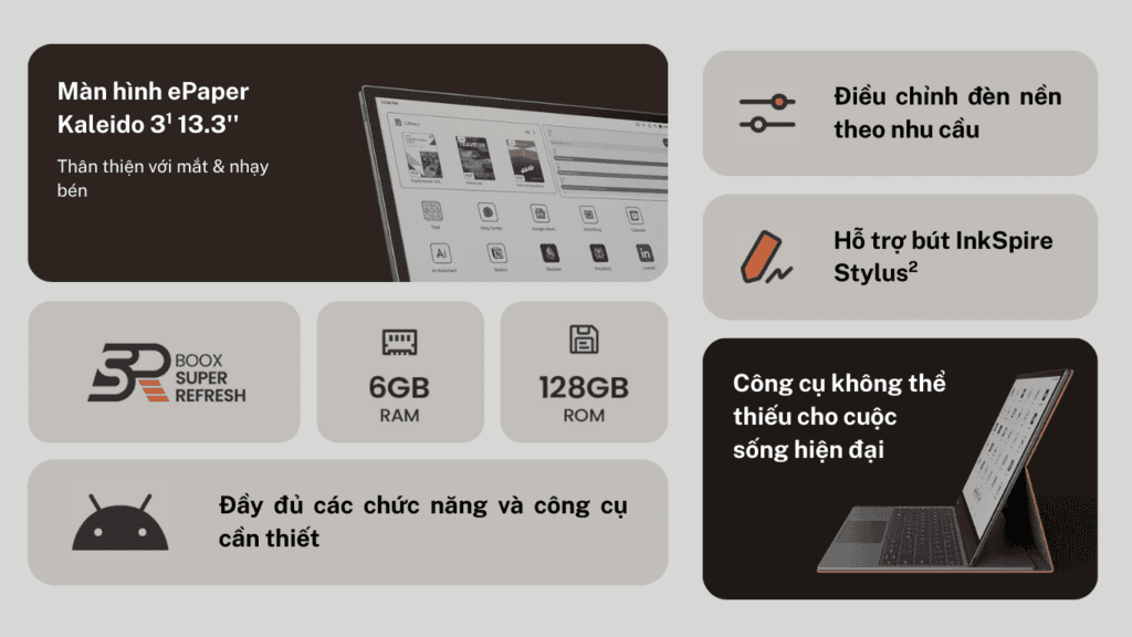 BOOX Tab X C - Máy Đọc Sách Tốt | MayDocSachTOT.com